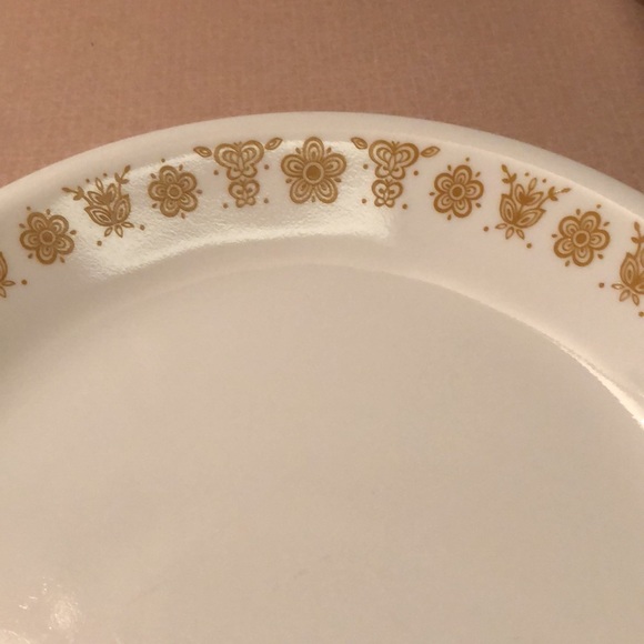 Corelle | Dining | Corelle By Corning Ware Oval Platter Butterfly Gold ...